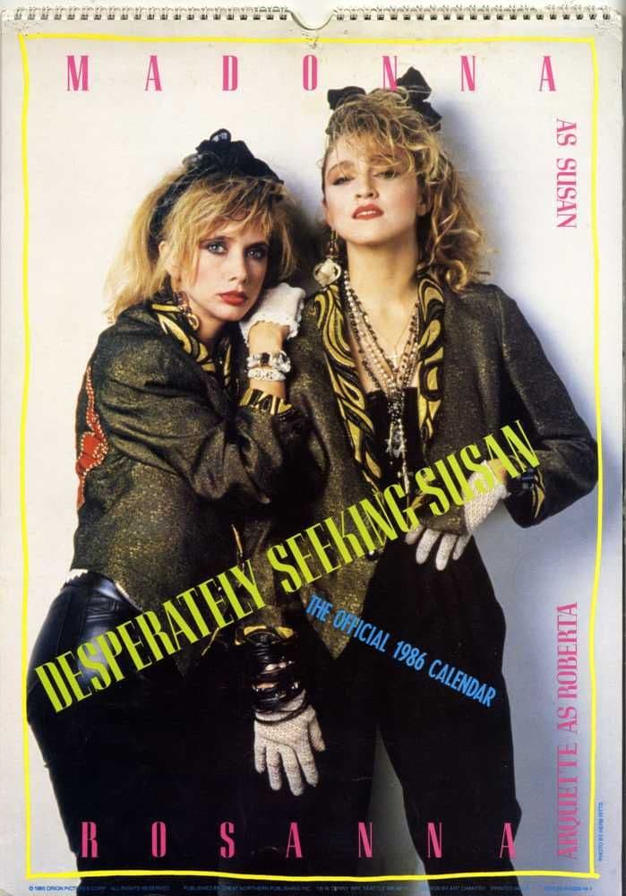 1986 OFFICIAL CALENDAR - UK ORION PICTURES