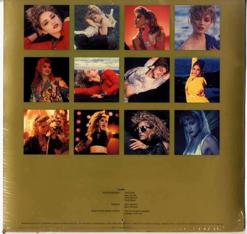 1986 USA CALENDAR - USA COOLERATOR SQUARE CALENDAR