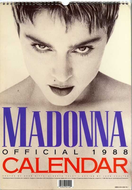 1988 OFFICIAL CALENDAR - UK DANILO / BOY TOY