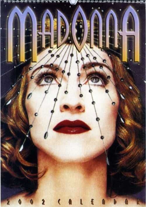2002 CALENDAR - UK MAX FACTOR COVER