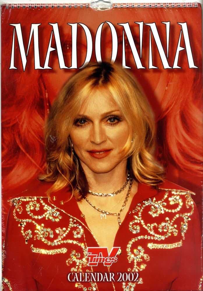 2002 CALENDAR - UK TV TIMES SEALED