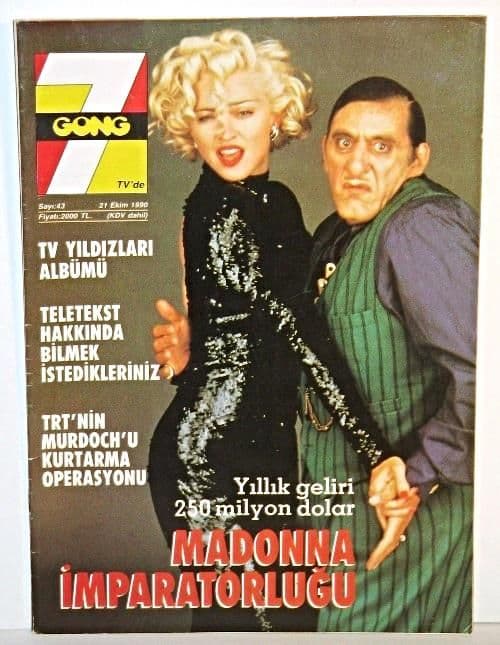 7 GONG - TURKEY MAGAZINE OCTOBER 1990