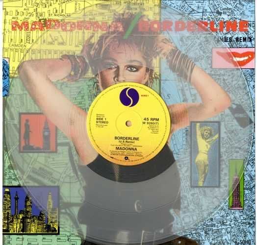 BORDERLINE - UK 12" CUSTOM FACTORY PROMO TEST PRESSING