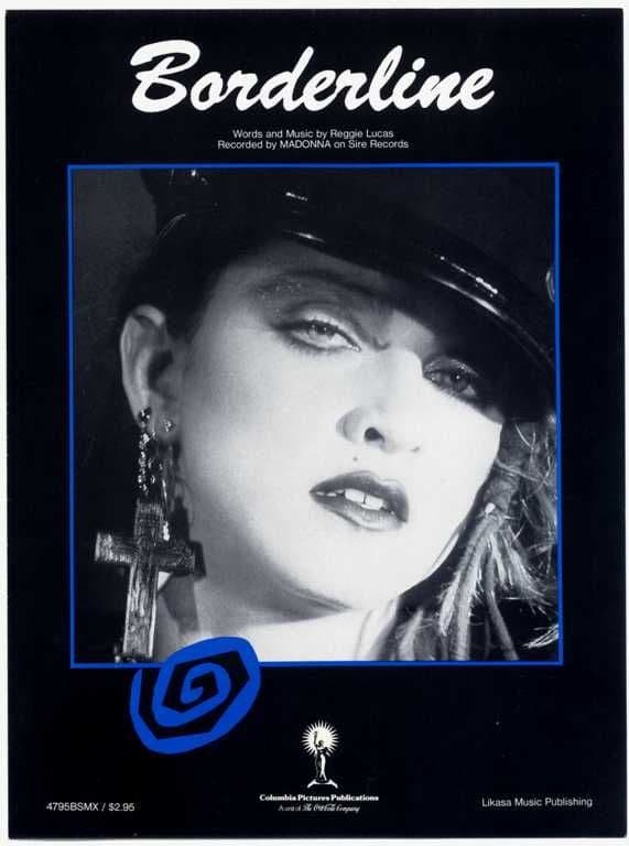 BORDERLINE - USA 1984 SHEET MUSIC