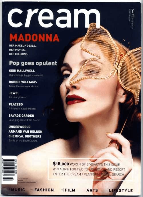 CREAM - AUSTRALIA MAGAZINE WINTER 1998