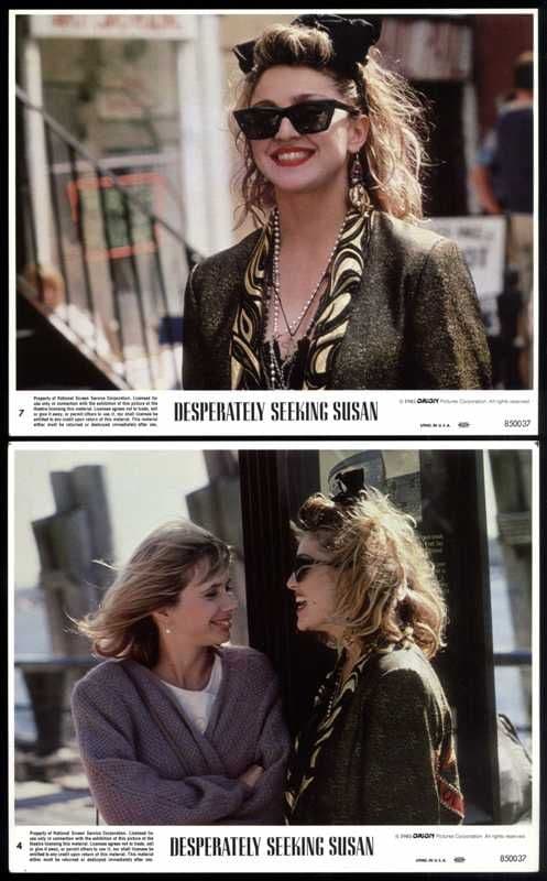DESPERATELY SEEKING SUSAN - USA SET OF 8 CINEMA LOBBY CARDS 2