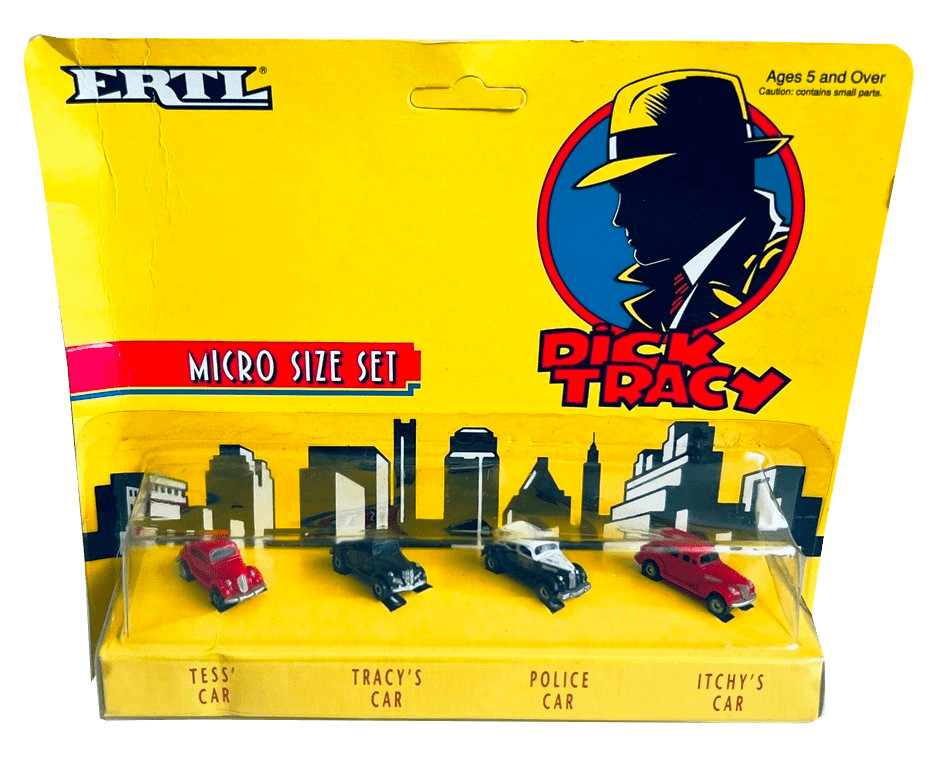 DICK TRACY - DISNEY MICRO SIZE CAR SET