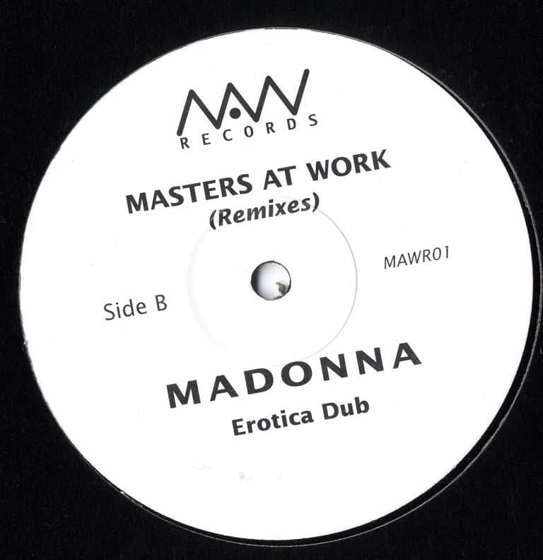 EROTICA DUB - MASTERS AT WORK USA W/L 12" VINYL