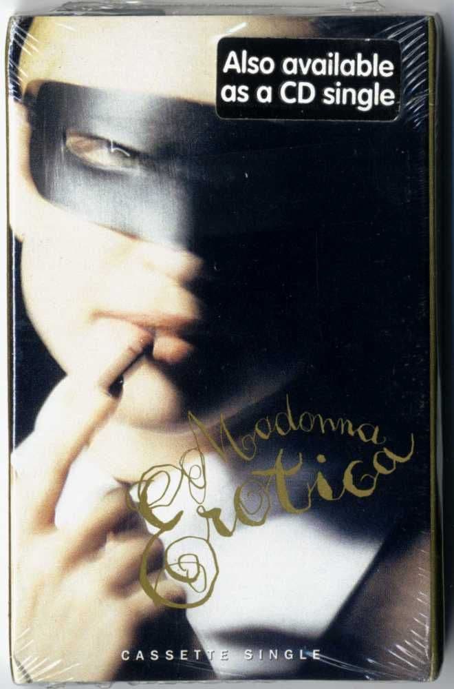 EROTICA - USA 2 TRACK CASSETTE SINGLE 4-18782 SEALED