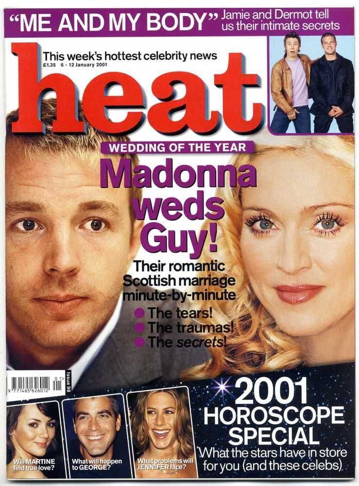 HEAT - MAGAZINE UK JANUARY 2001