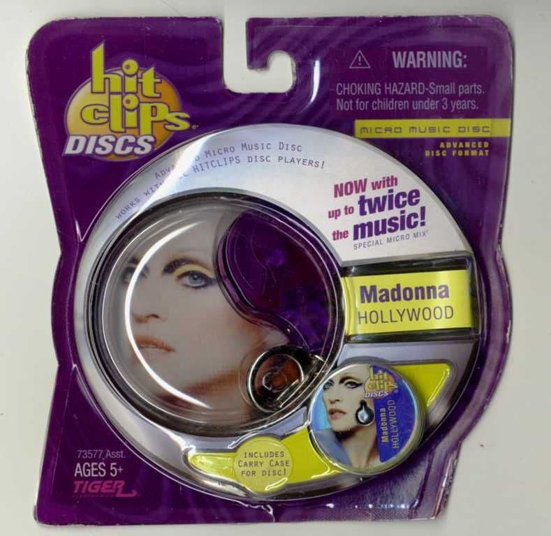 HOLLYWOOD - HIT CLIPS MICRO MUSIC DISC