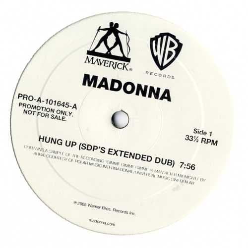 Hung Up Sdp S Extended Dub Usa Promo 12 Vinyl