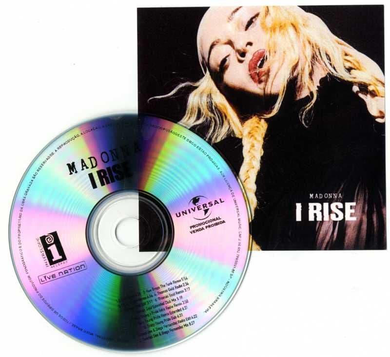 I RISE REMIXES - OFFICIAL UNIVERSAL 12 TRACK PROMO CD