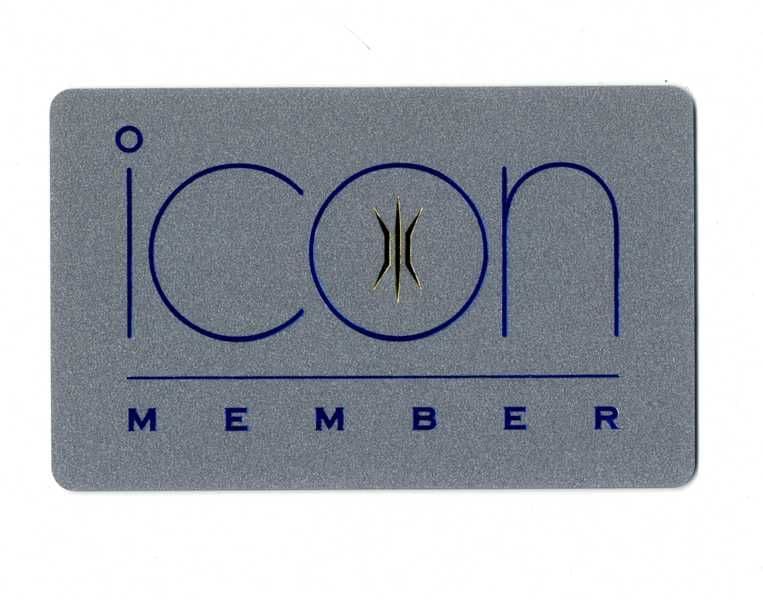 ICON CARD - OFFICIAL FAN CLUB MEMBERSHIP CARD