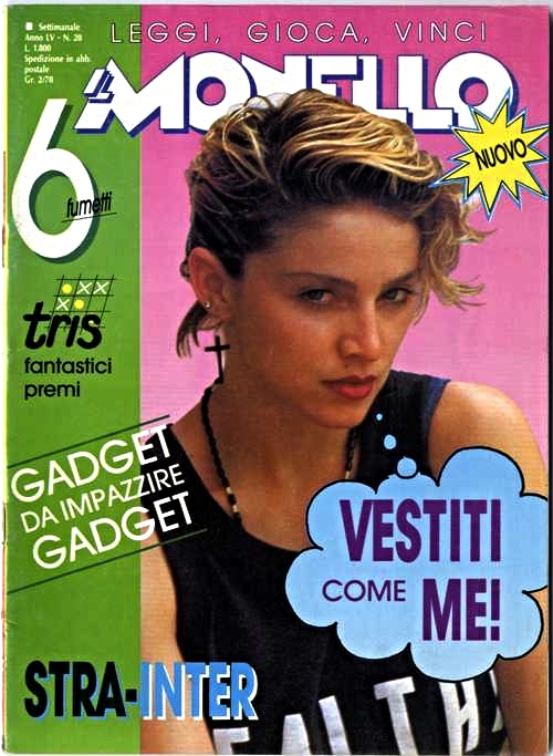 IL MONELLO - ITALY MAGAZINE MAY 1989