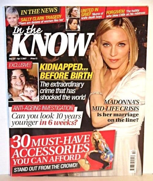 IN THE KNOW - MAGAZINE UK MARCH 2007