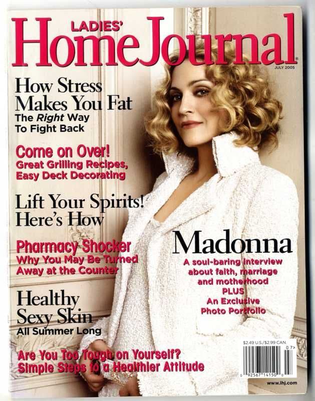 LADIES HOME JOURNAL - USA MAGAZINE JULY 2005