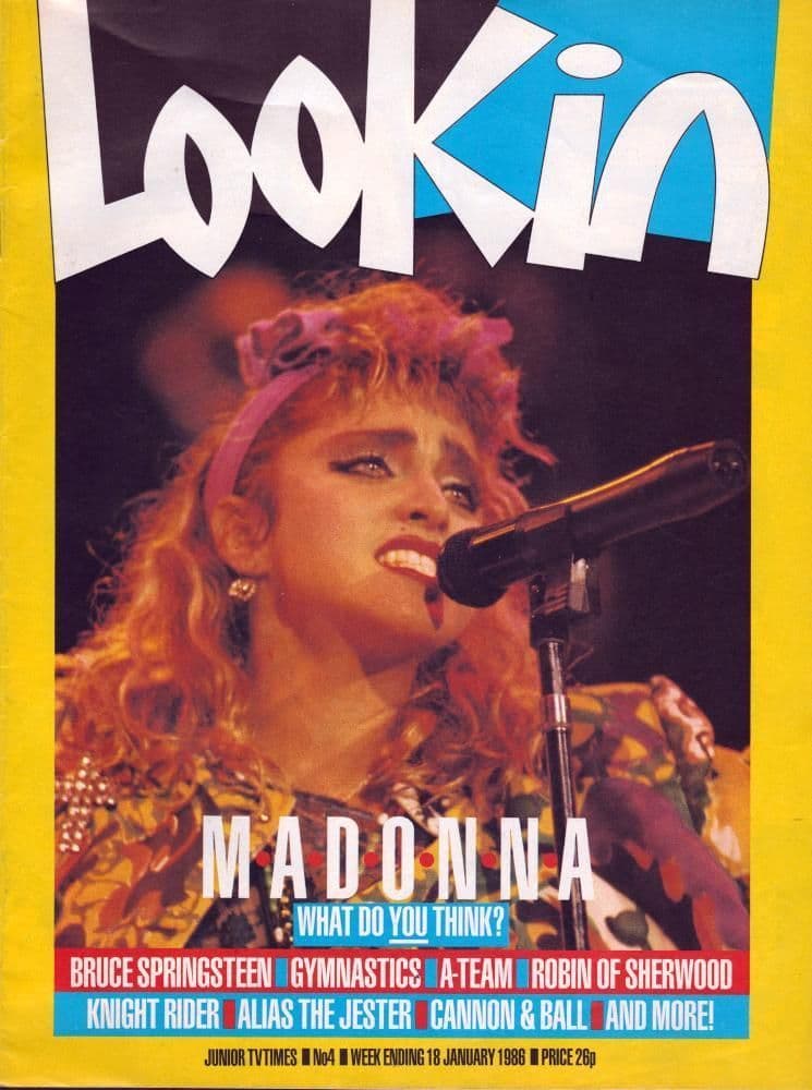 LOOK IN - UK MAGAZINE JANUARY 1986