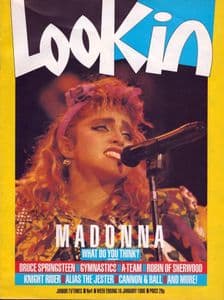LOOK IN - UK MAGAZINE JANUARY 1986