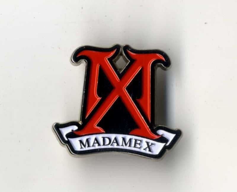 MADAME X - OFFICIAL ENAMEL LOGO PIN BADGE