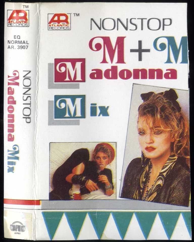 MADONNA MIX NONSTOP - CASSETTE ALBUM INDONESIA