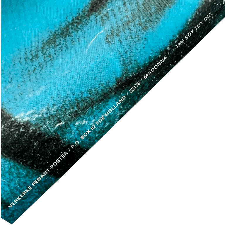 MADONNA - ORIGINAL 1985 VERKERKE HOLLAND DOOR POSTER