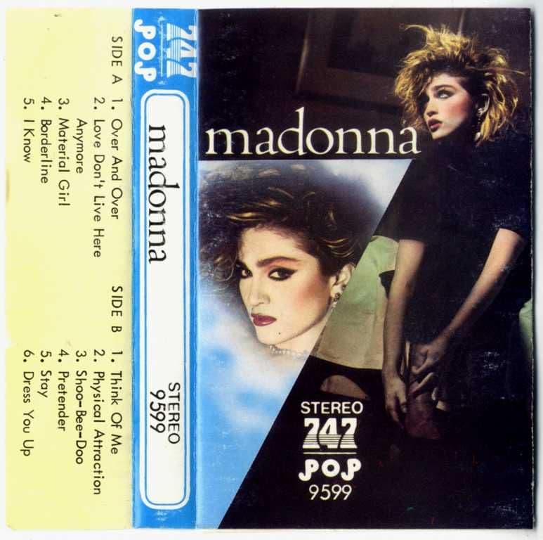 MADONNA / VIRGIN - SAUDI ARABIA CASSETTE ALBUM