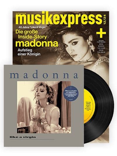 MUSIK EXPRESS - GERMANY MAGAZINE w/ LIKE A VIRGIN 7" VINYL DECEMBER 2024