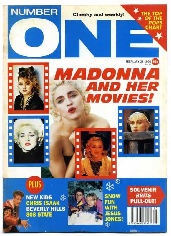 NUMBER ONE UK MAGAZINE FEBRUARY 1991 number-one-uk-magazine-february-1991