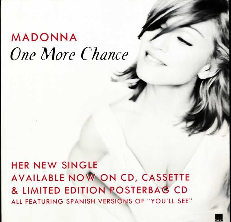 ONE MORE CHANCE - UK PROMO IN-STORE DISPLAY FLAT