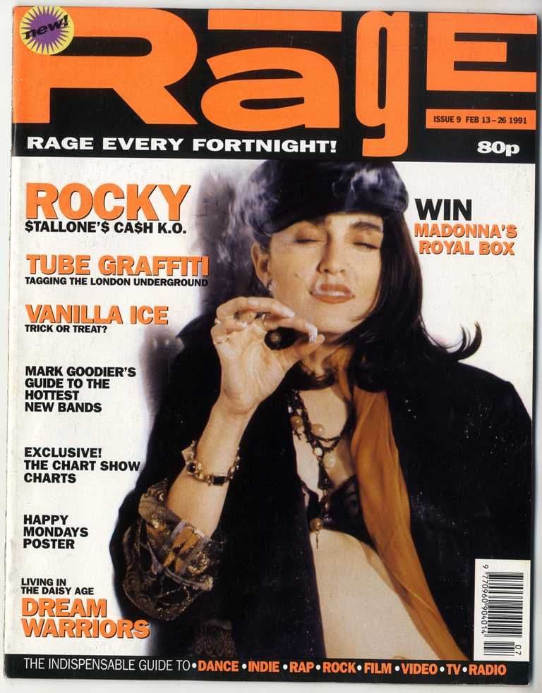 RAGE - UK MAGAZINE FEB 1991