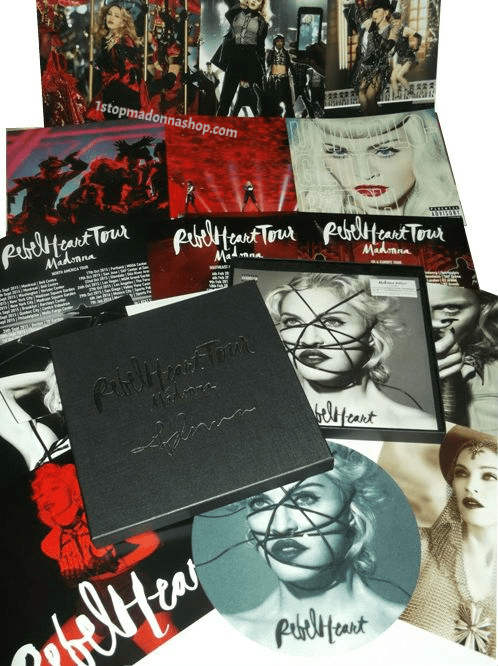 REBEL HEART - DELUXE LIMITED TOUR EDITION LP BOX SET
