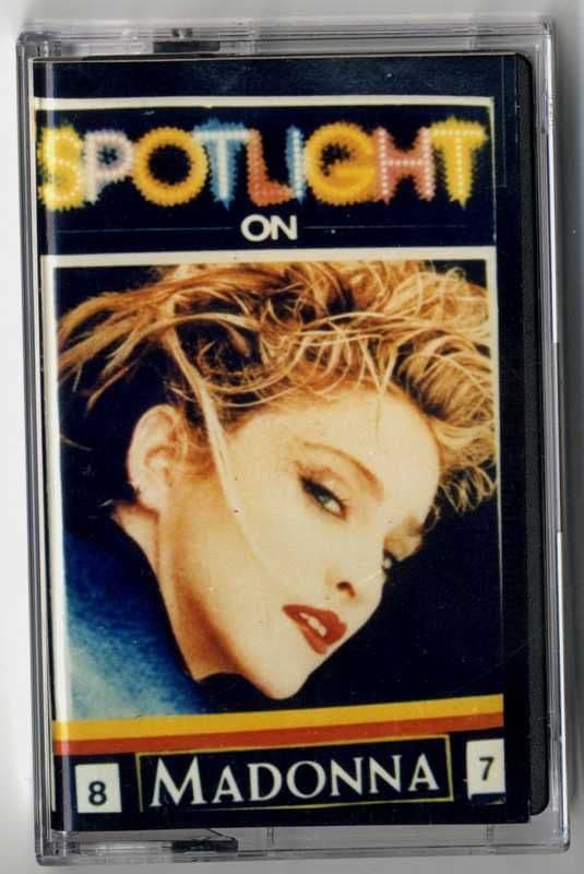 SPOTLIGHT ON MADONNA - 12 TRACK CASSETTE ALBUM