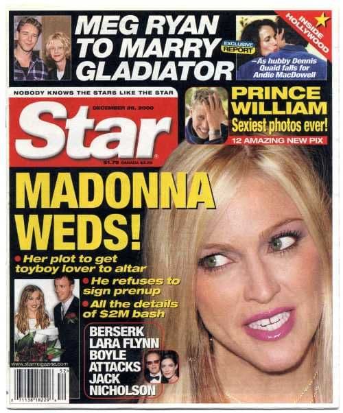 STAR - MAGAZINE USA DECEMBER 2000