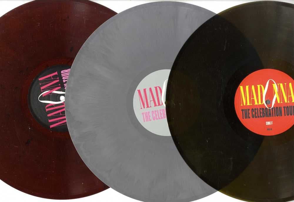 THE CELEBRATION TOUR MILAN - 3-LP COLOUR VINYL 1