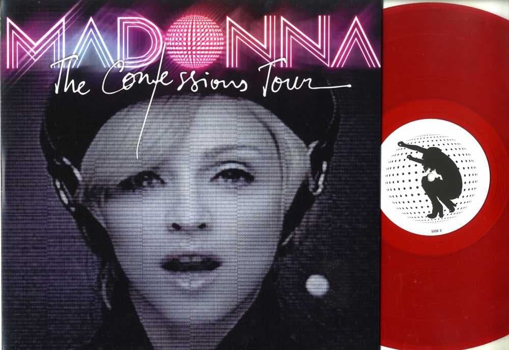 THE CONFESSIONS TOUR - LIVE 2x 12" RED VINYL