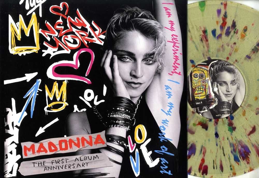 THE FIRST ALBUM - SPLATTERED GLITTER LP VINYL