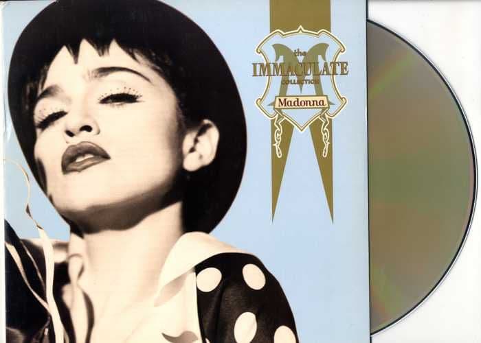 THE IMMACULATE COLLECTION - 12" PAL LASERDISC