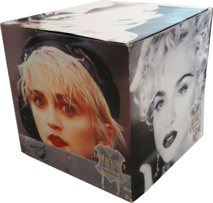 THE IMMACULATE COLLECTION - UK PROMO ONLY 12" DISPLAY CUBE