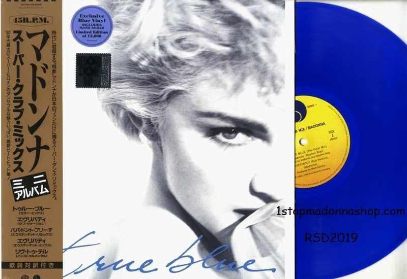 TRUE BLUE SUPER CLUB MIX - EU RSD 12" EP BLUE VINYL SEALED