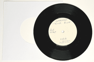 TRUE BLUE - UK 7" VINYL WHITE LABEL TEST PRESSING 1