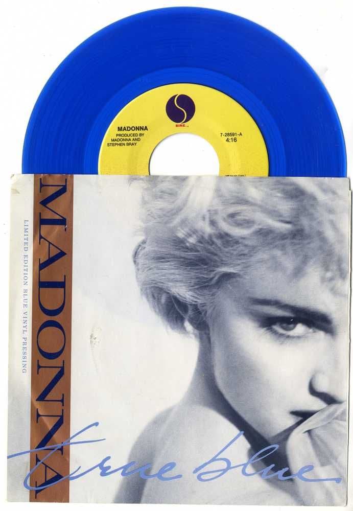 TRUE BLUE - USA LIMITED EDITION BLUE 7" VINYL