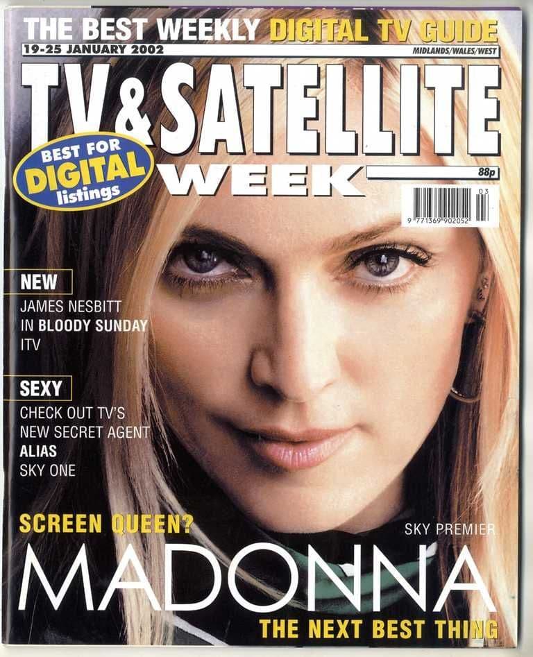 TV & SATELLITE WEEK - UK MAGAZINE JANUARY 2002
