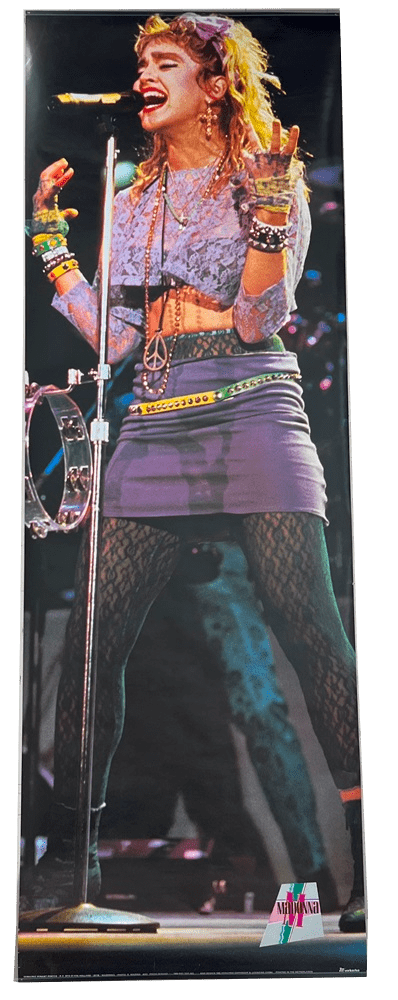 VIRGIN TOUR- ORIGINAL 1985 VERKERKE HOLLAND DOOR POSTER