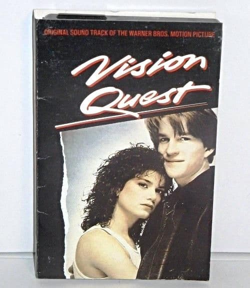 VISION QUEST SOUNDTRACK - UK CASSETTE ALBUM