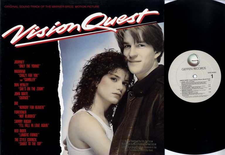 VISION QUEST - USA SOUNDTRACK VINYL PROMO LP