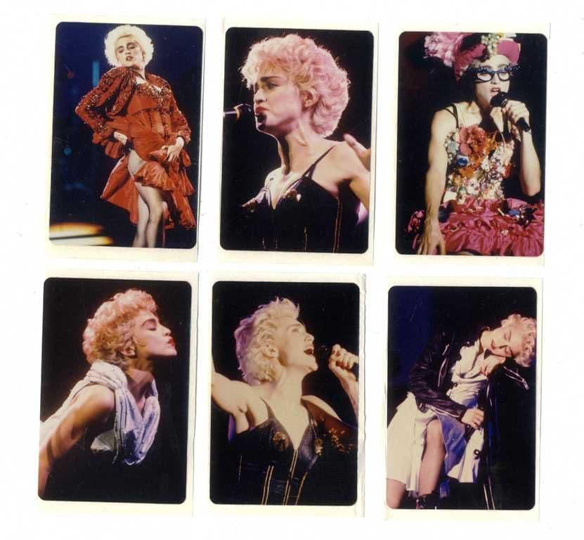 WHO S THAT GIRL TOUR - STICKERS SET OF 6