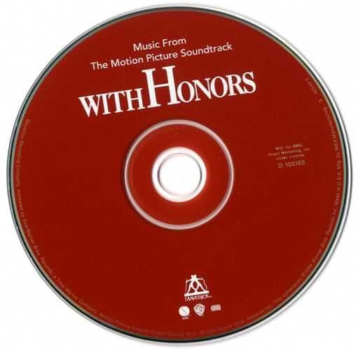 WITH HONORS SOUNDTRACK - USA CD ALBUM