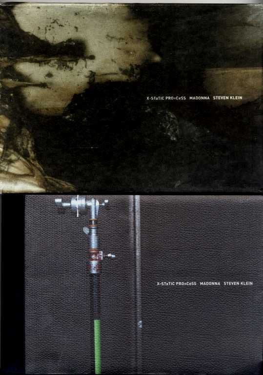 X-STATIC PRO CESS BOOK - SIGNED BY MADONNA & STEVEN KLEIN
