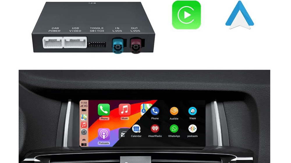 Wireless CarPlay Android Auto for BMW CIC NBT